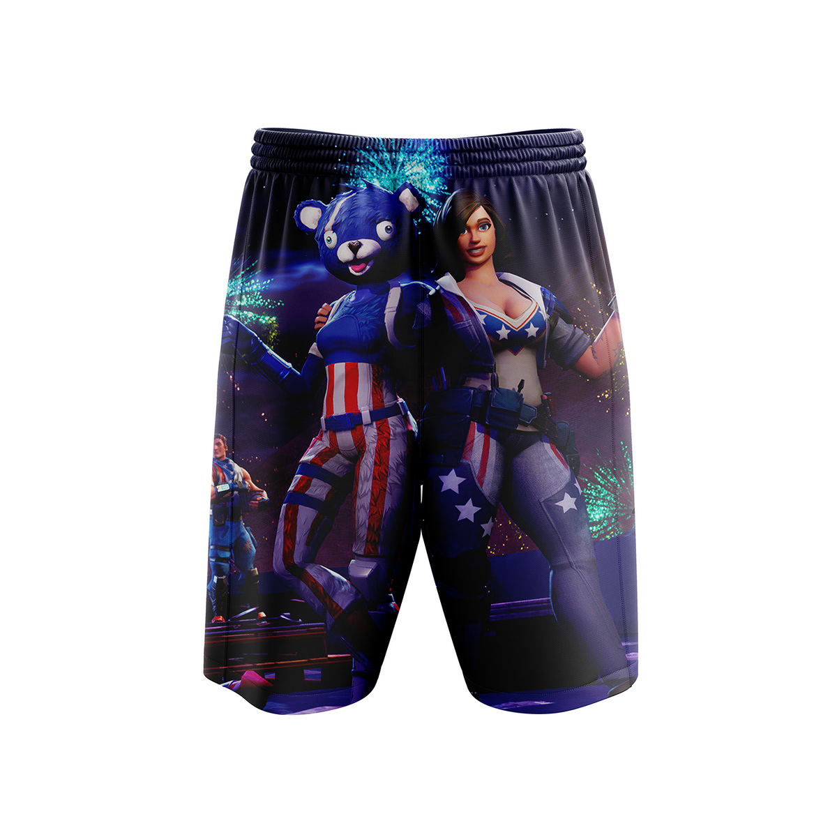 Fortnite Fireworks Team Leader Beach Short - MoveekBuddyShop