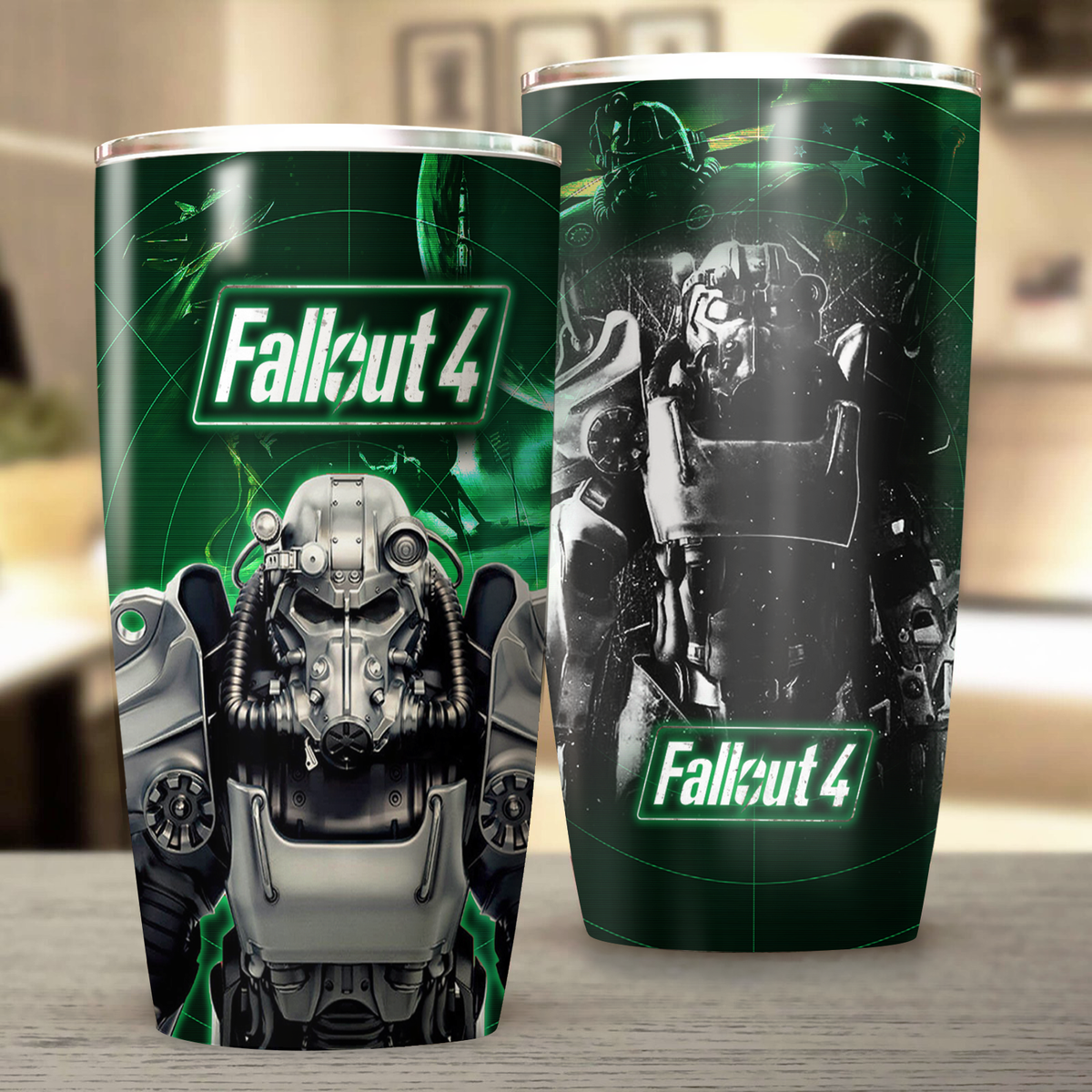 Fallout 4 Video Game Insulated Stainless Steel Tumbler 20oz / 30oz ...