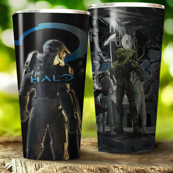 Halo Video Game Insulated Stainless Steel Tumbler 20oz / 30oz ...