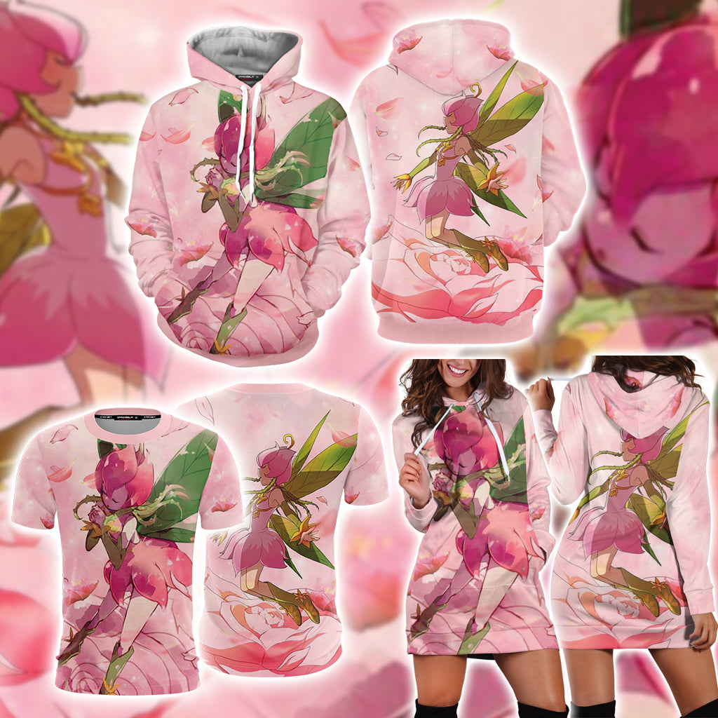 Digimon Lillymon 3D Hoodie Dress - MoveekBuddyShop