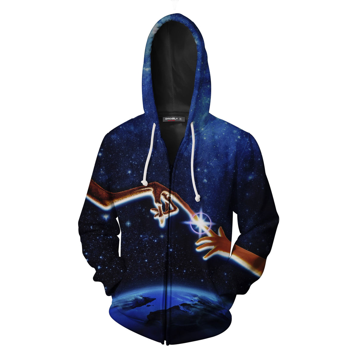 E.T. The Extra- Terrestrial Zip Up Hoodie Jacket - MoveekBuddyShop