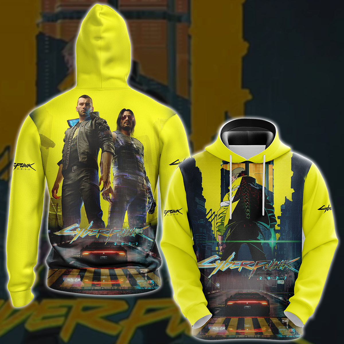 Cyberpunk 2077 Video Game 3D All Over Print T-shirt Tank Top Zip Hoodi ...