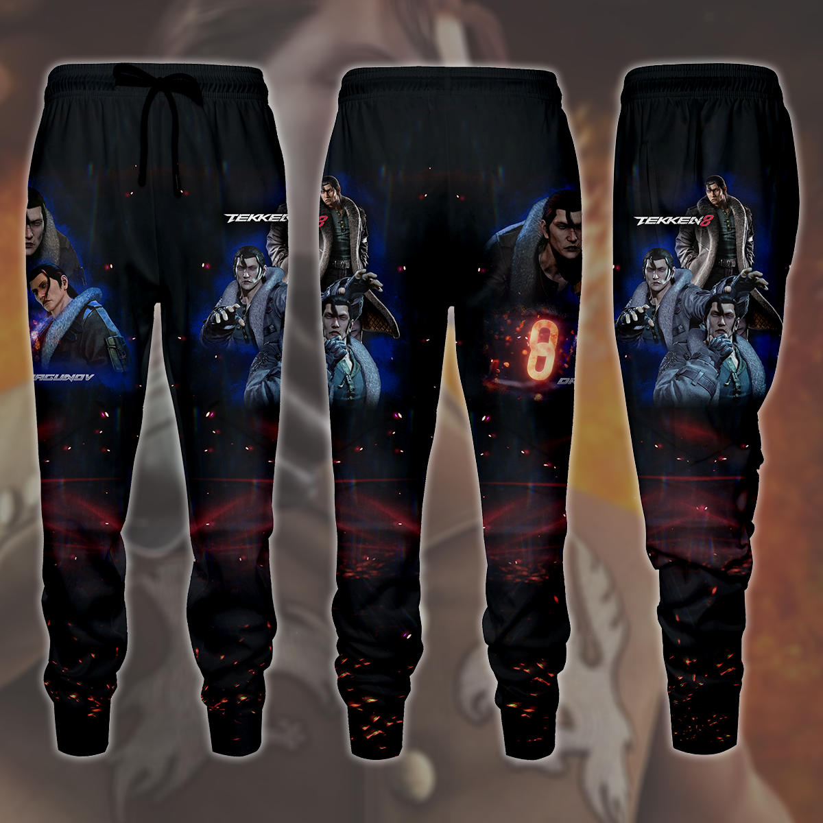 Tekken 8 Dragunov Video Game All Over Printed T-shirt Tank Top Zip Hoo ...