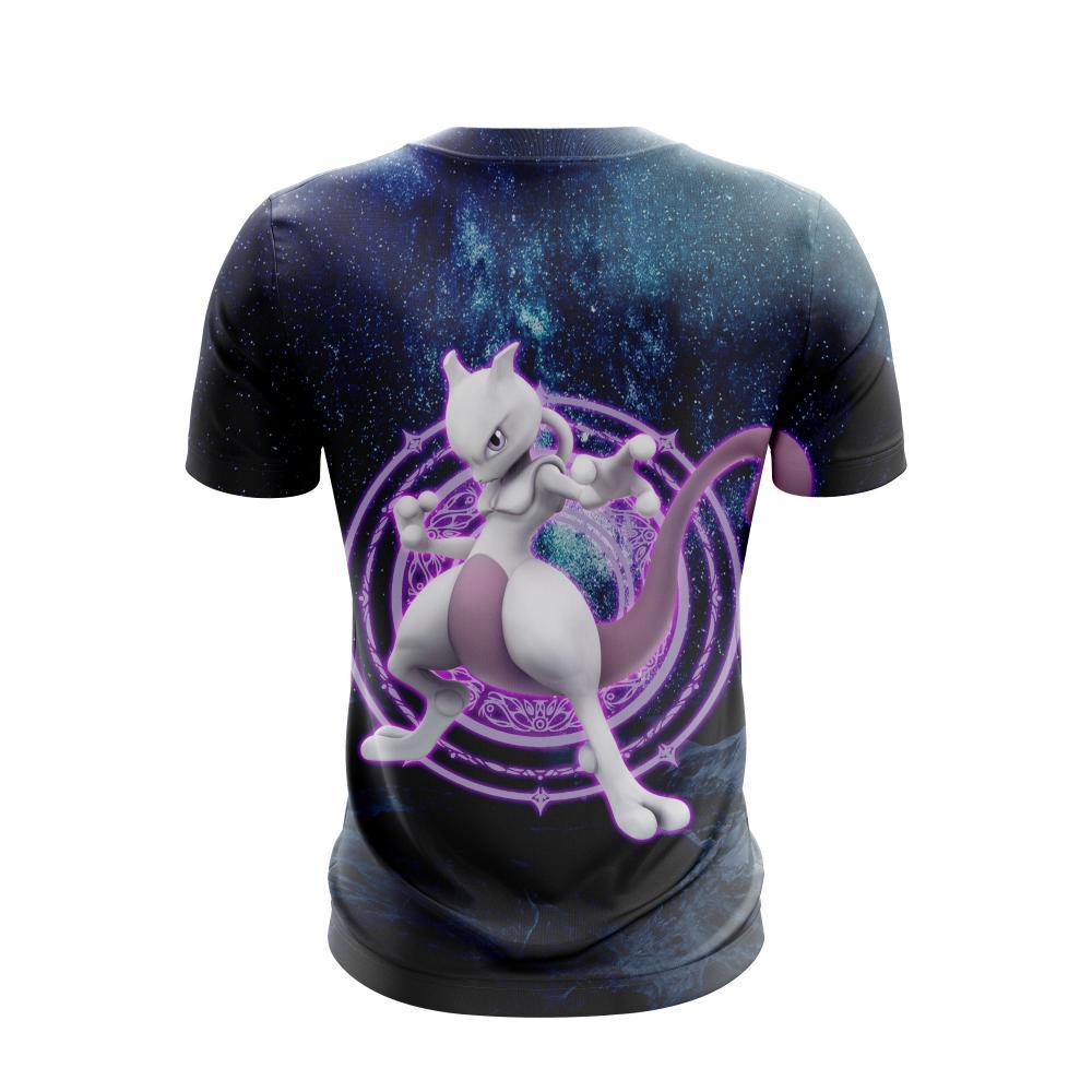 Mewtwo Pokemon Go Unisex 3D T-shirt - MoveekBuddyShop
