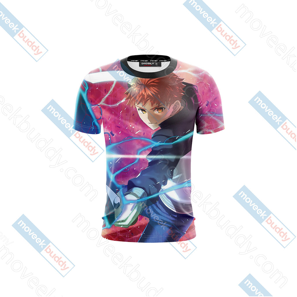 Fate/Stay Night Emiya Shirou 3D T-shirt - MoveekBuddyShop