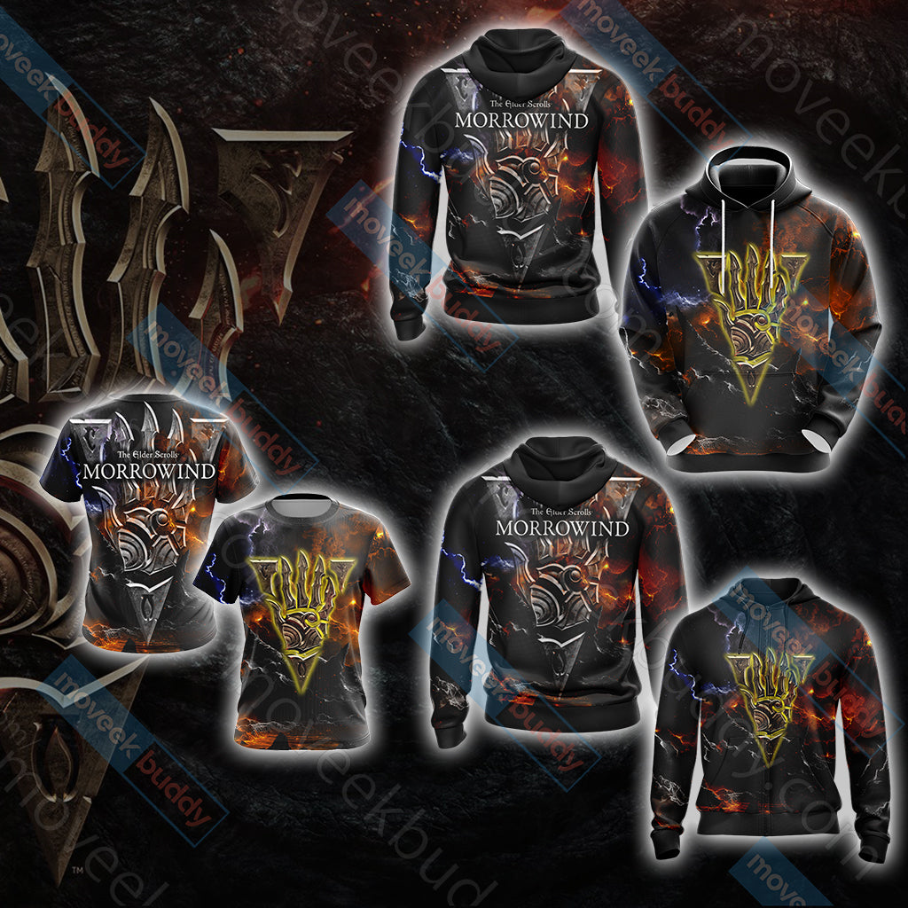 The Elder Scrolls - Morrowind Unisex 3D T-shirt - MoveekBuddyShop