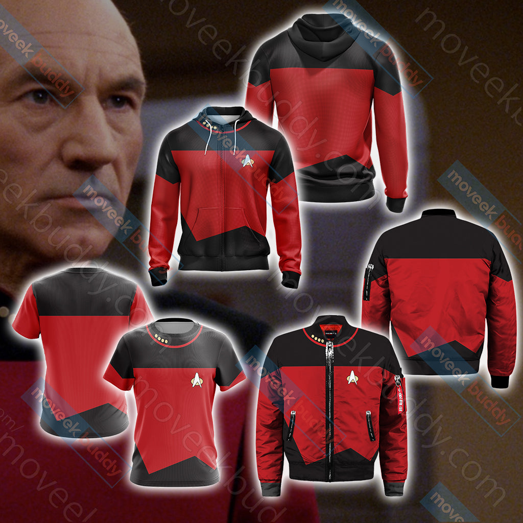 Captain Picard Bomber Jacket - MoveekBuddyShop