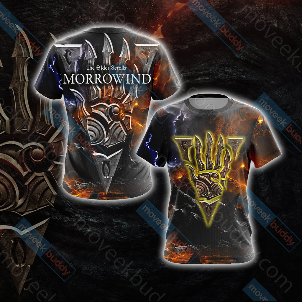 The Elder Scrolls - Morrowind Unisex 3D T-shirt - MoveekBuddyShop