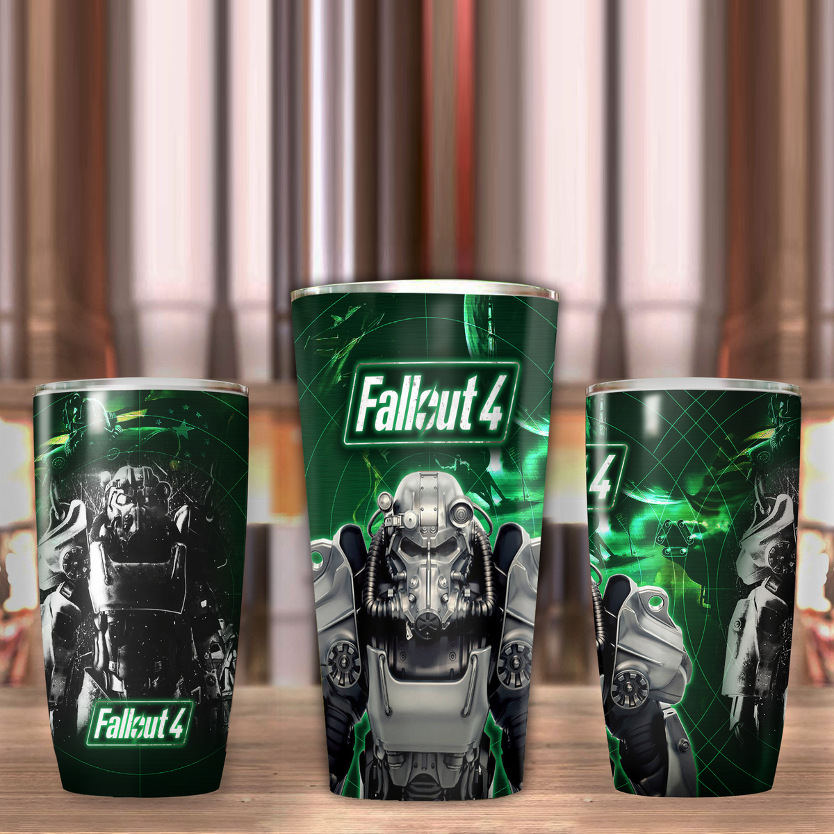Fallout 4 Video Game Insulated Stainless Steel Tumbler 20oz / 30oz ...